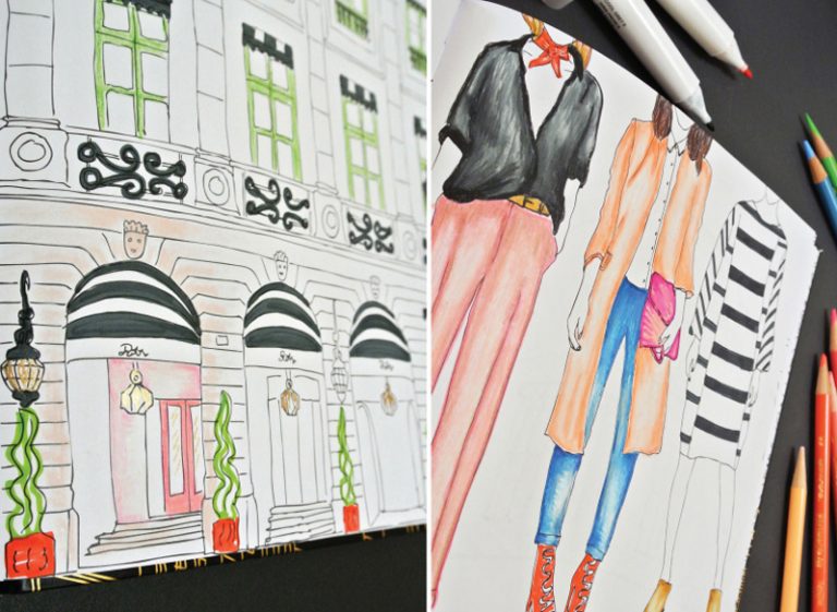 Coloring Therapy: The Best Fashion Coloring Books For Adults - MoCHI Living